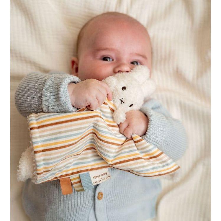 Miffy Vintage Sunny Stripes Cuddle cloth