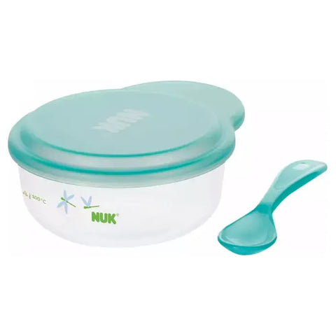 NUK Weaning Bowl with Spoon Set – Little Baby