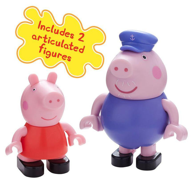 PEPPA PIG - Grandpa Pig’s Train Construction Set – Little Baby