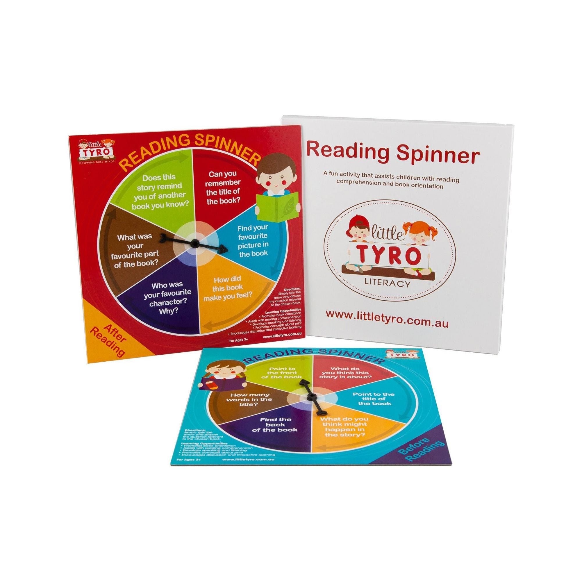 Little Tyro Reading Spinners Educational Toys Online Store Singapore